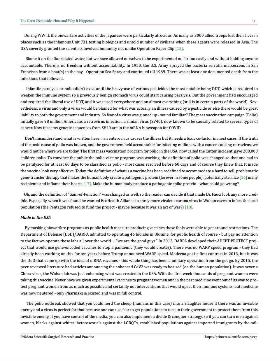 The Great Democide: How and Why It Happened