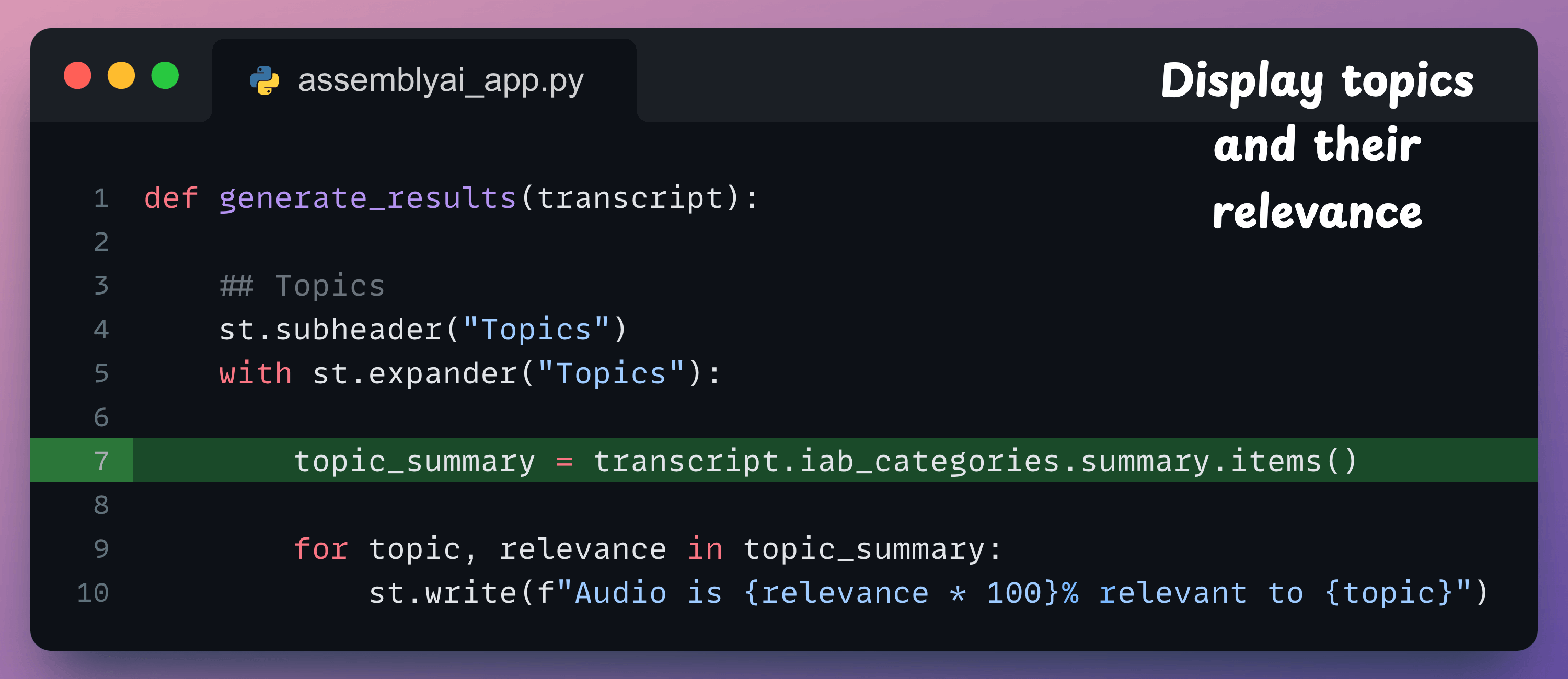 Building an All-in-One Audio Analysis App Using AssemblyAI