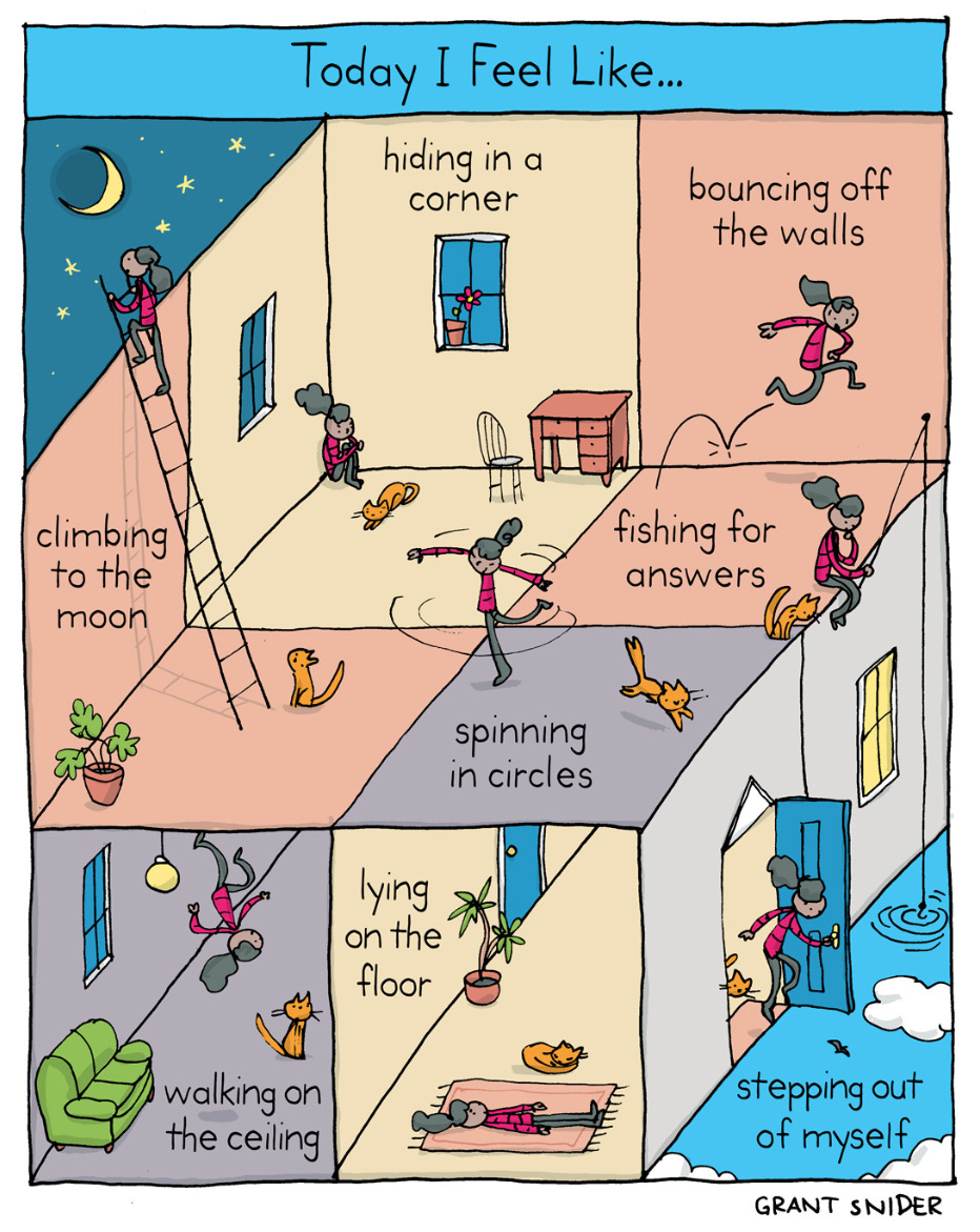 The Shape of Poems to Come - by Grant Snider