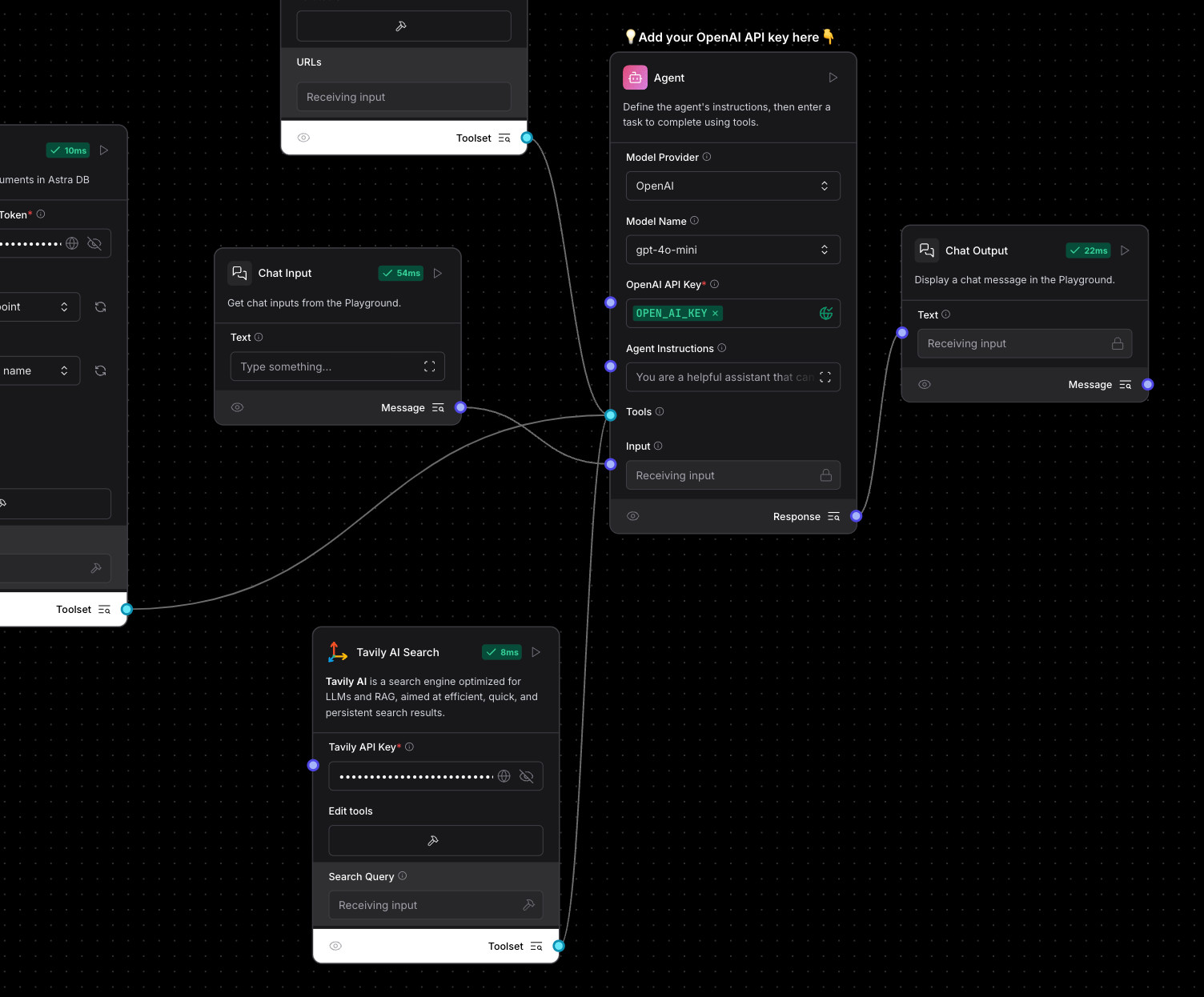 Building an AI Agent with Langflow and RAG