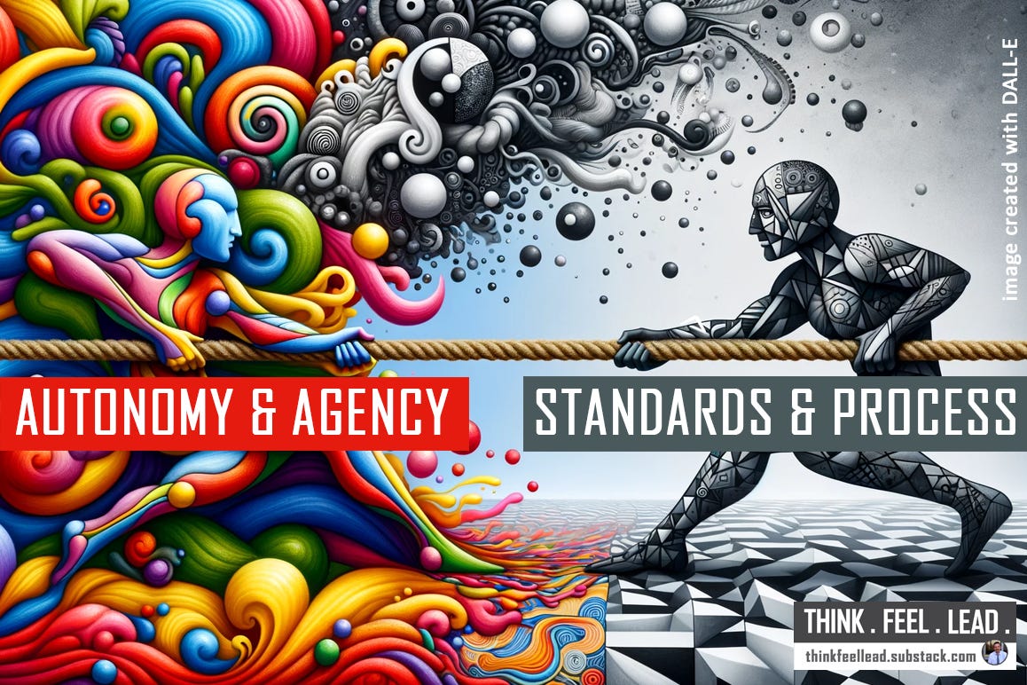 Balancing Agency and Autonomy with Organizational Effectiveness
