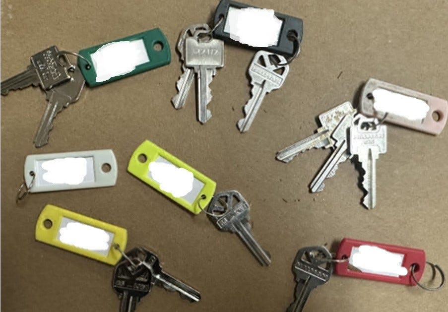 Police seek owner of collection of keys