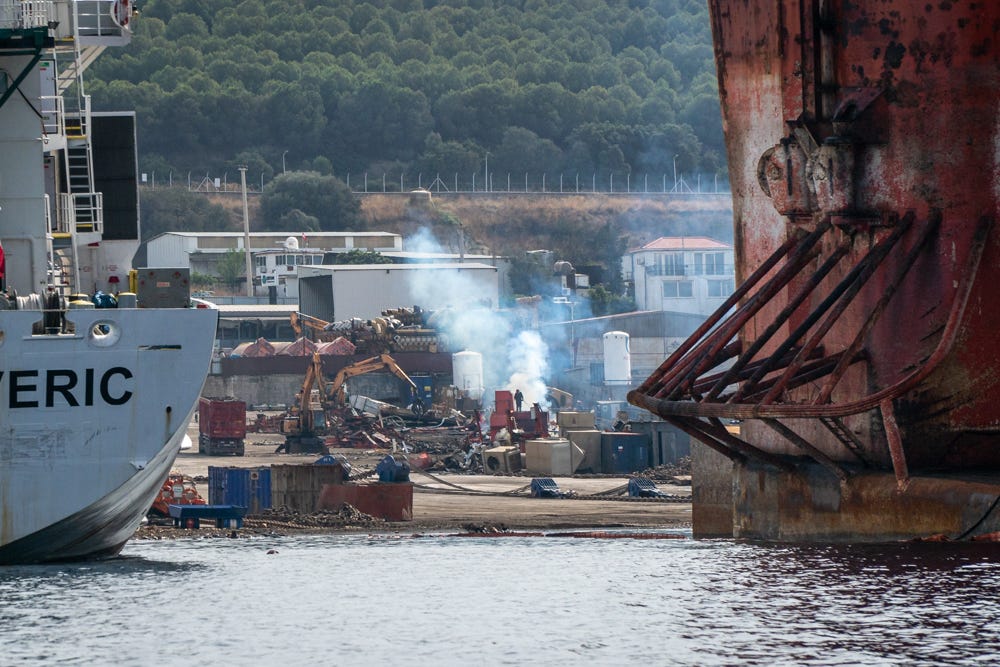 Where ships and men come to die: Turkey’s hazardous ship-breaking industry
