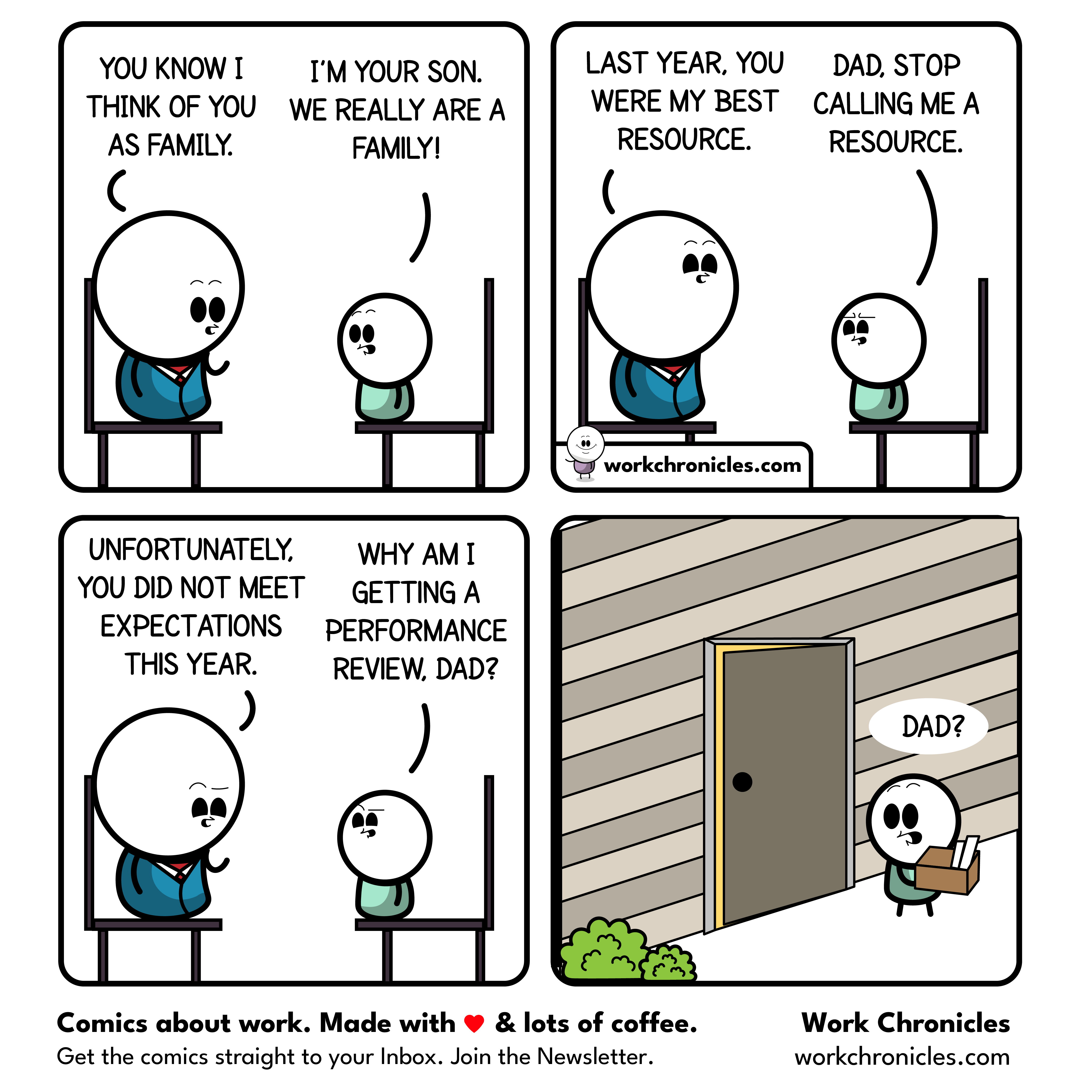 (comic) Time to cut your losses - Work Chronicles