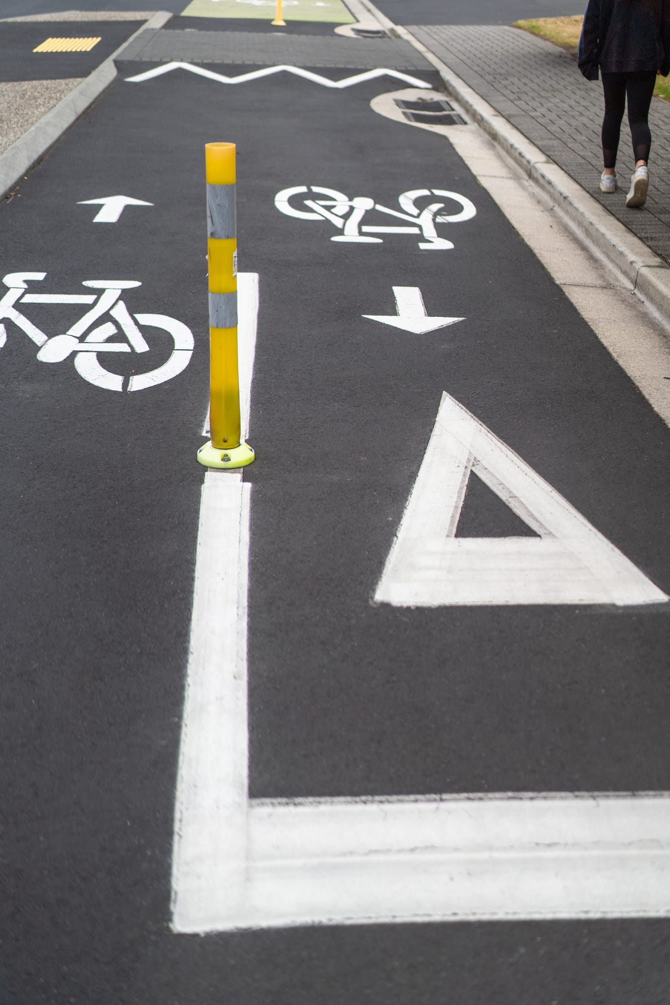 13. Street Markings - by Mark McGuire - Street Photography