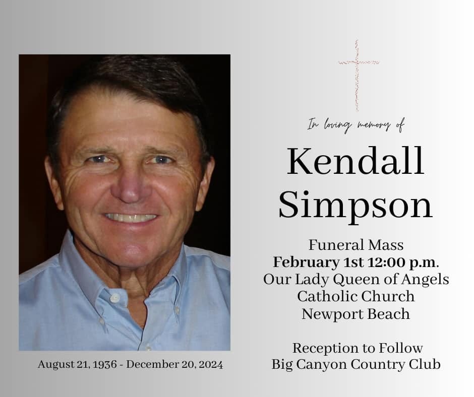 Remembering Kendall Clark Simpson: A Life of Love, Wisdom, and Generosity