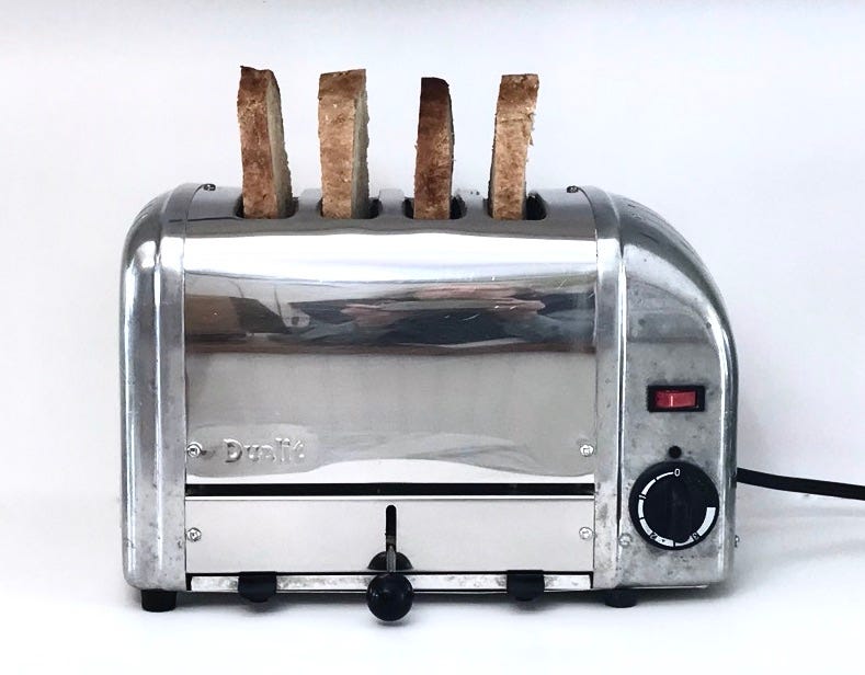 The Classic Dualit Toaster - by Edward Behr