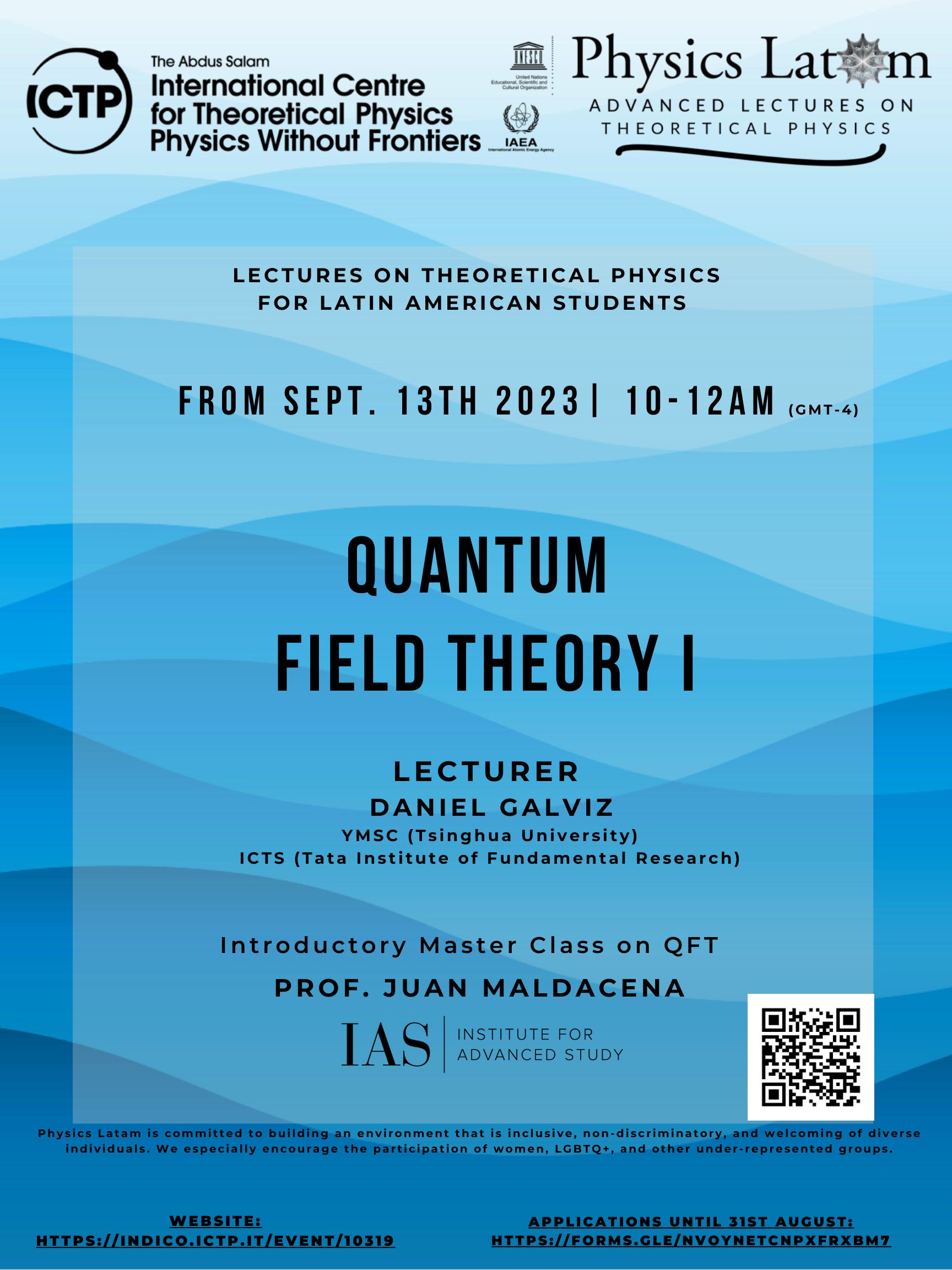 Winter course on Quantum Field Theory - Physics Latam