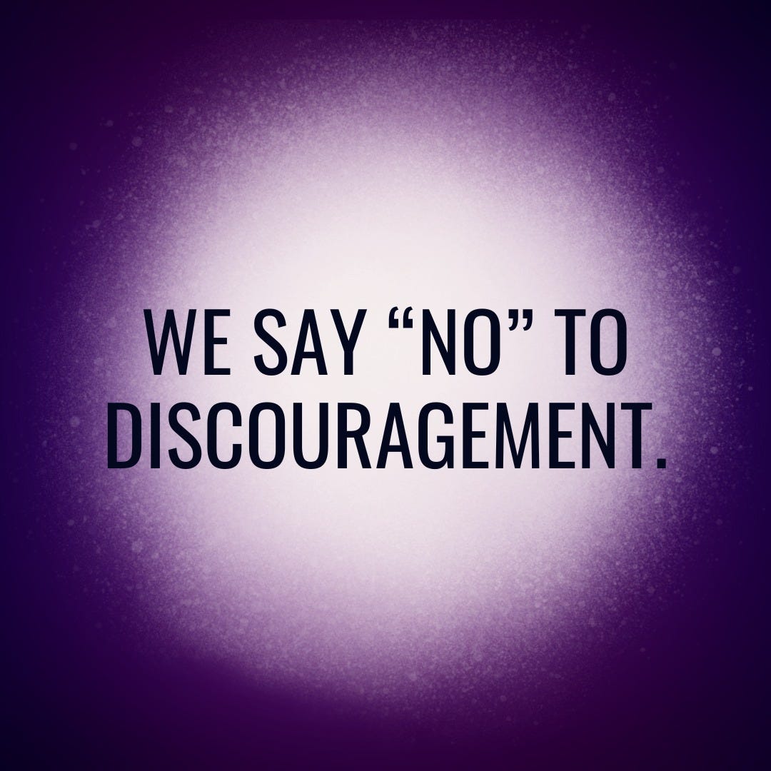 Navigating discouragement - by Dawna De Silva