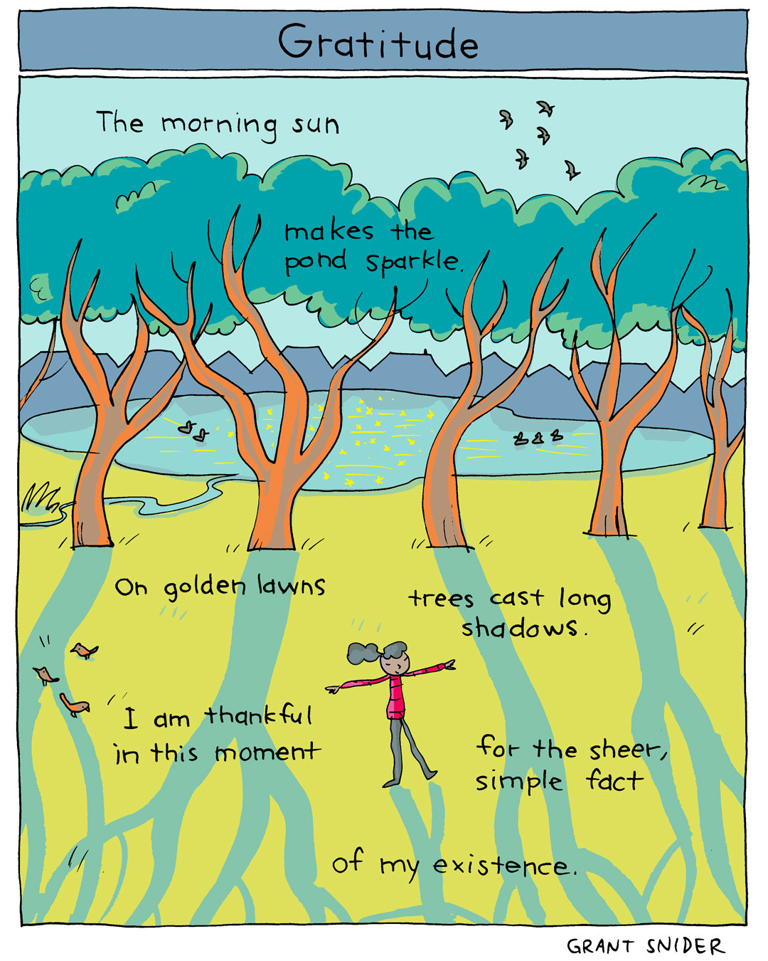 The Feeling of Awe - by Grant Snider - Incidental Comics