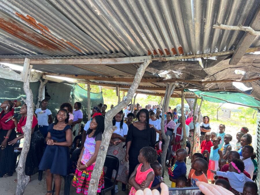 A Gallery Of The Faithful Gathering For Church. Album 11