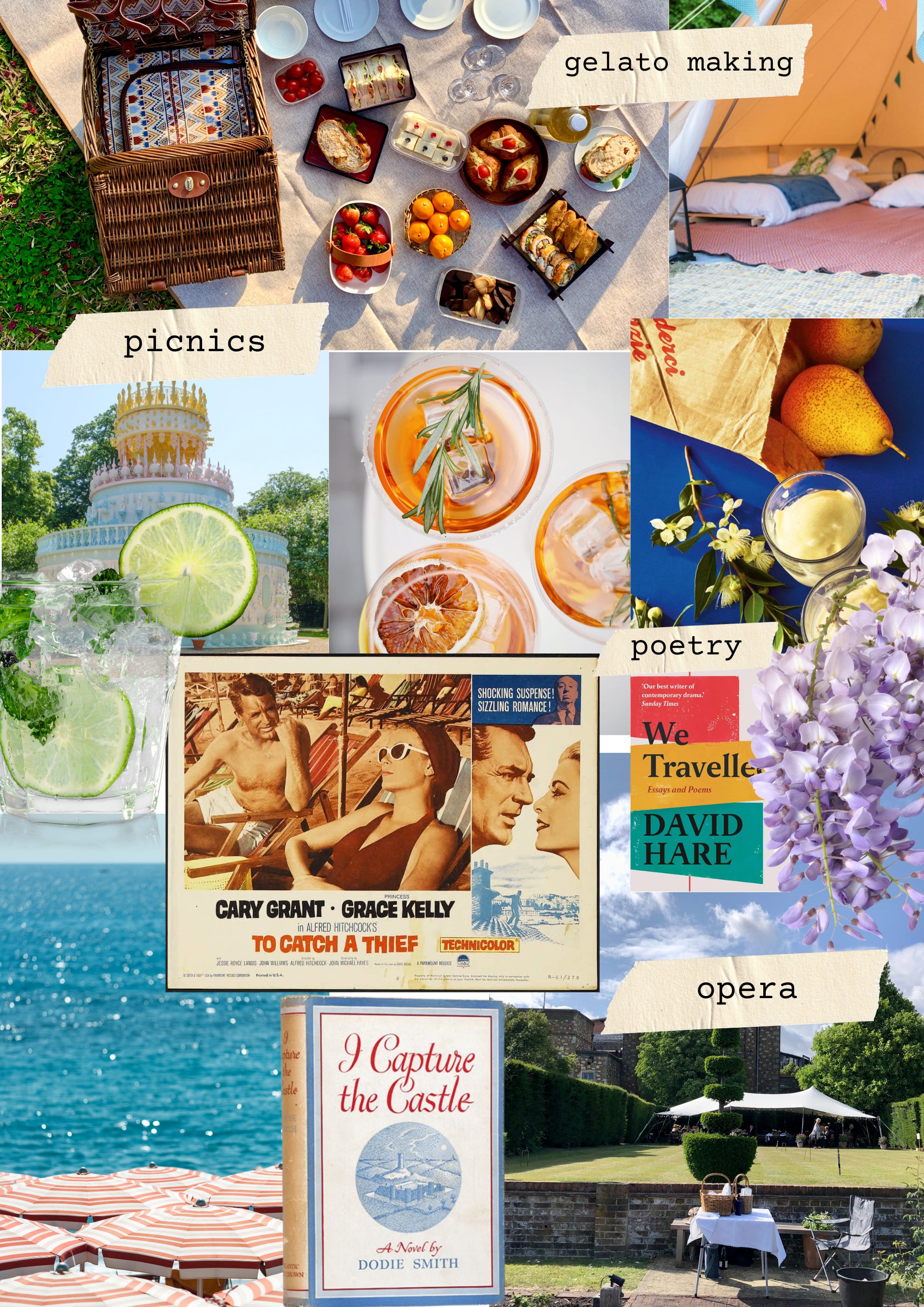 Opera picnics, glamping, literary festivals and gelato