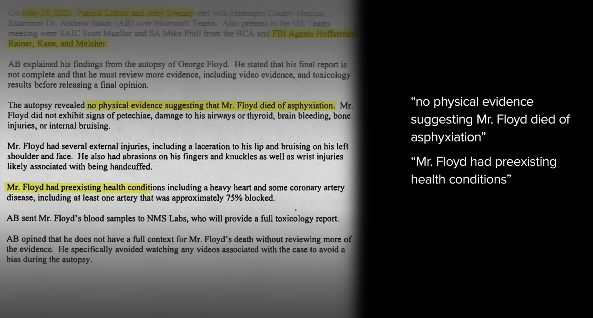 The retconning of George Floyd, part two: the autopsy