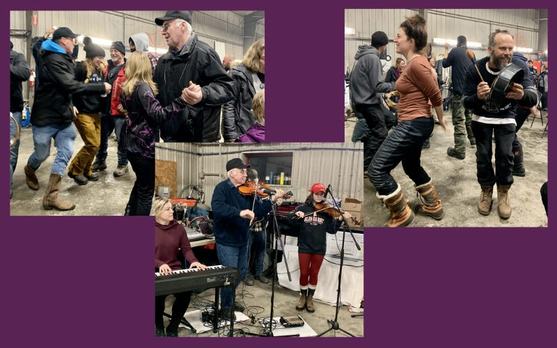 Barn Dance & Birthday Cake - by Donna Laframboise