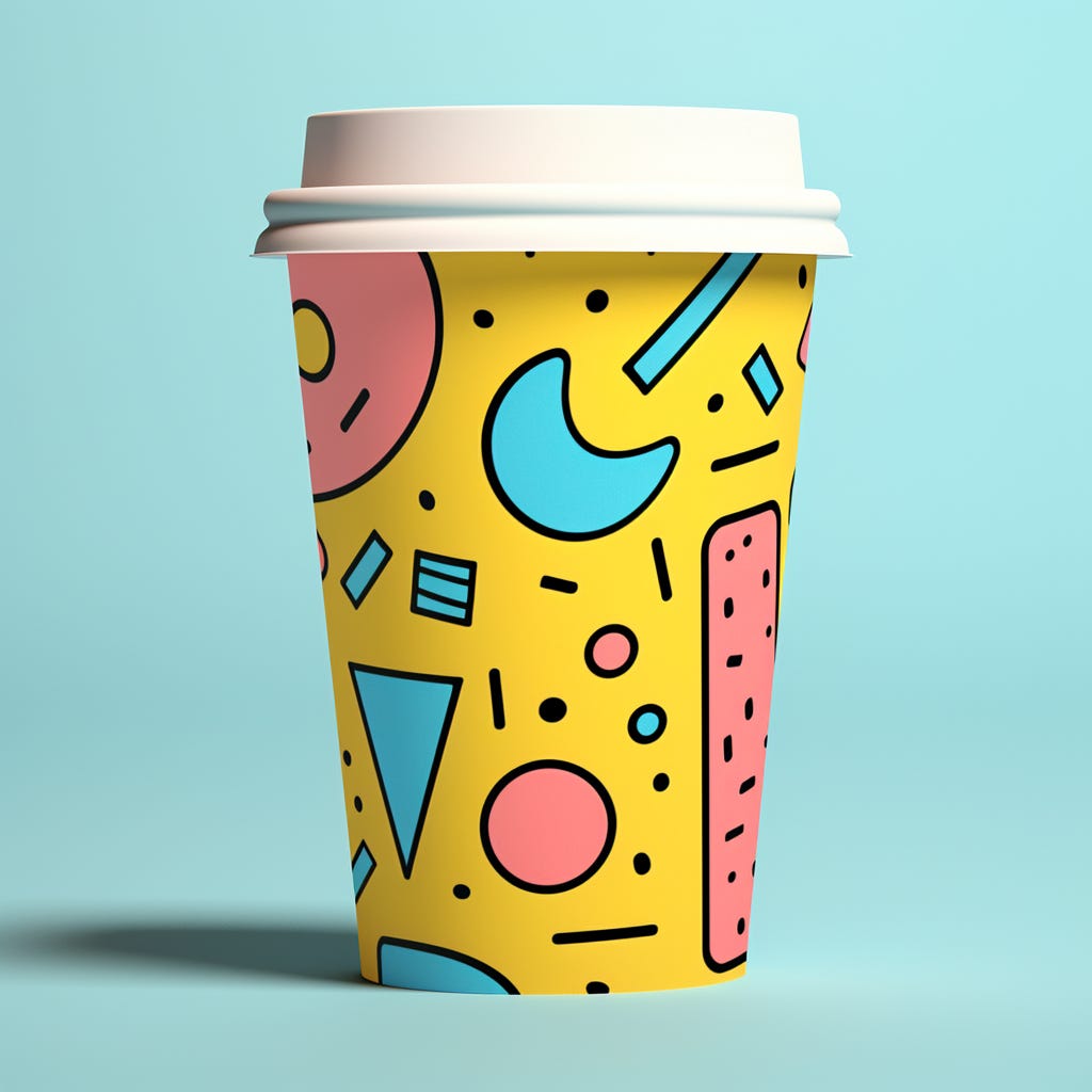 Prompter Mag🔸🔻Memphis Design - by David "Davicho" Barona