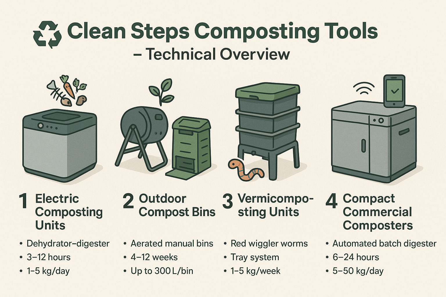 ♻️ Clean Steps Composting Tools: Smart Compost Solutions for Homes ...