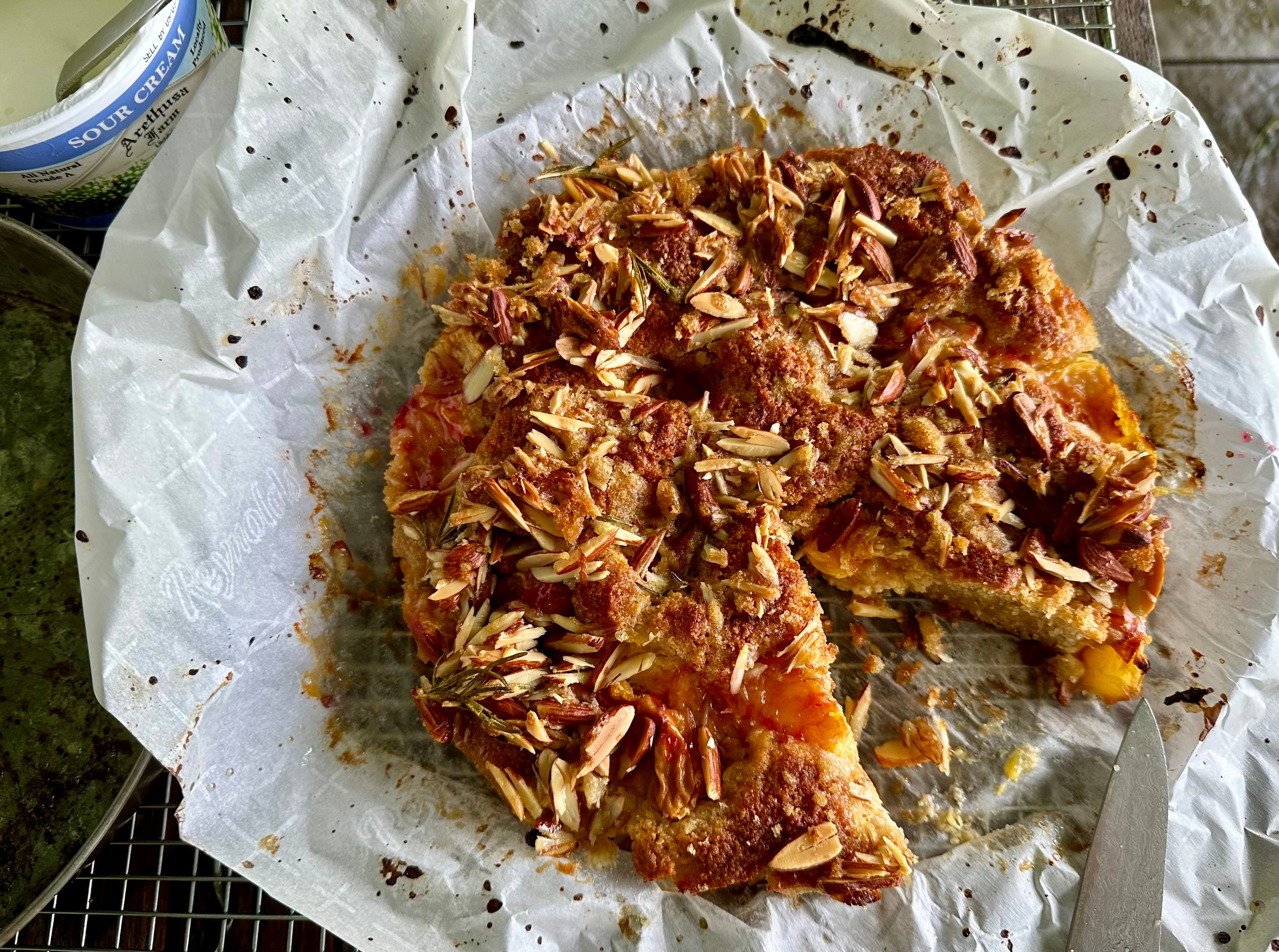 Nutty peach pockets - by Clare de Boer - The Best Bit