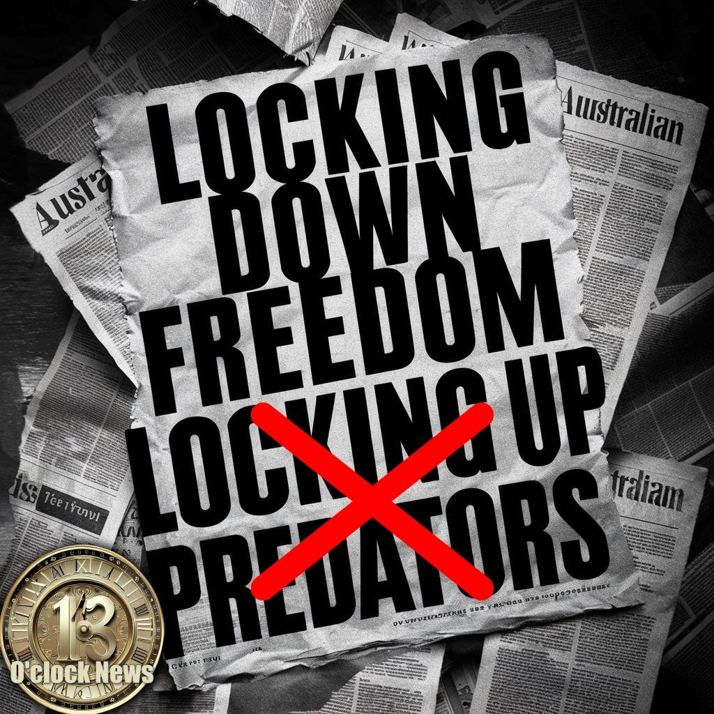 Victoria's Priorities: Locking Down Freedom Instead of Locking Up Predators