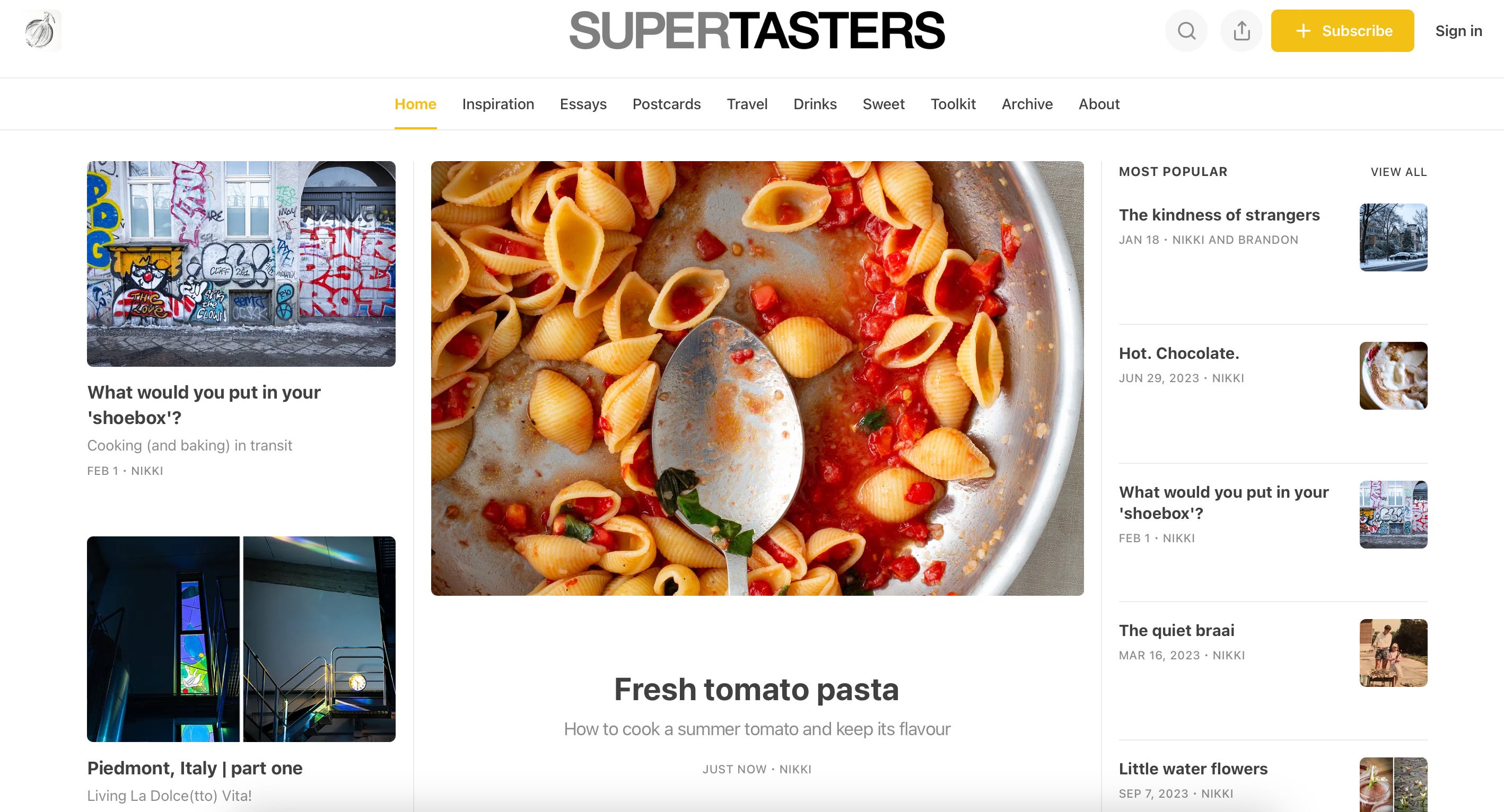 What is Supertasters? - by Nikki - Supertasters