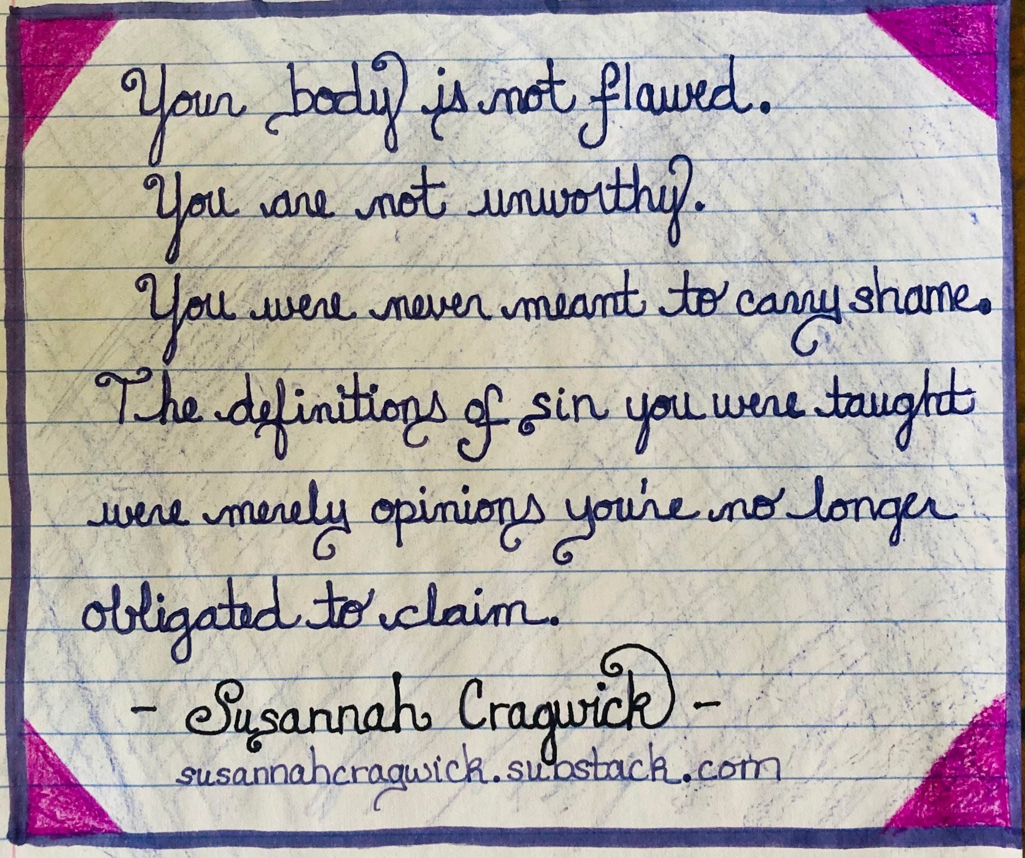 The Process - by Susannah Cragwick - Poetry by Susannah