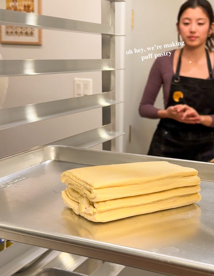 Classic French Puff Pastry Recipe - by Allison Chen