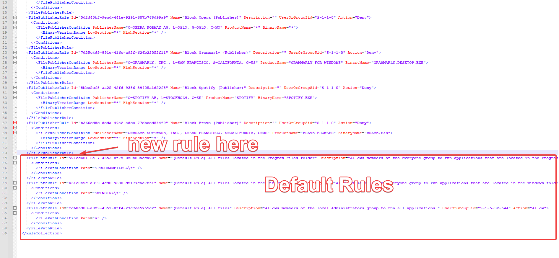 Fighting the Bear: Blocking Games for Students using AppLocker (in Intune)