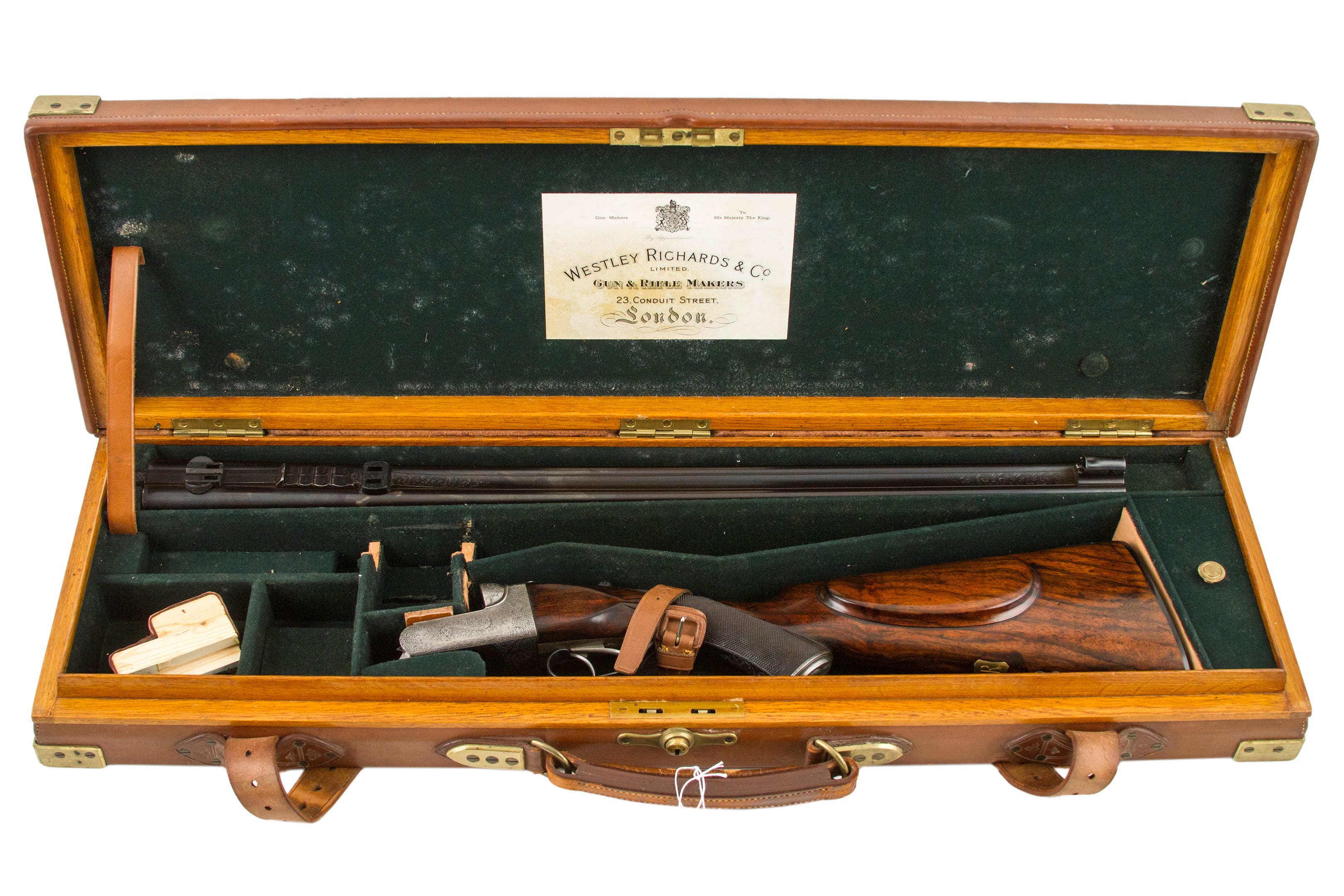 The Westley Richards - Best Pre-War Droplock Double Rifle 22 Hi Power: