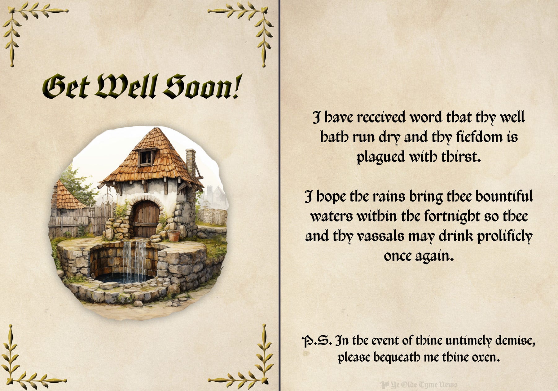 Medieval Greeting Cards - by Jan Lionsnest