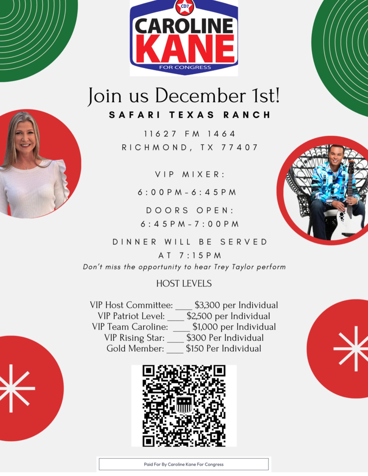 Caroline Kane for Congress - by Merissa Hansen