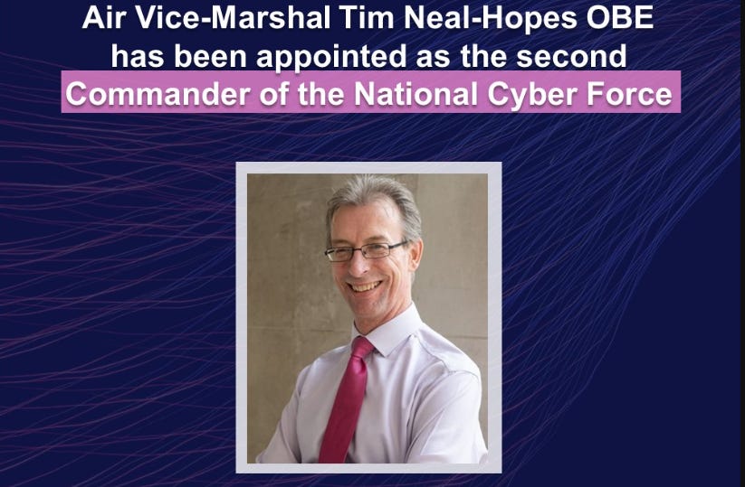 UK: Air Vice-Marshal Tim Neal-Hopes OBE has been appointed as the ...