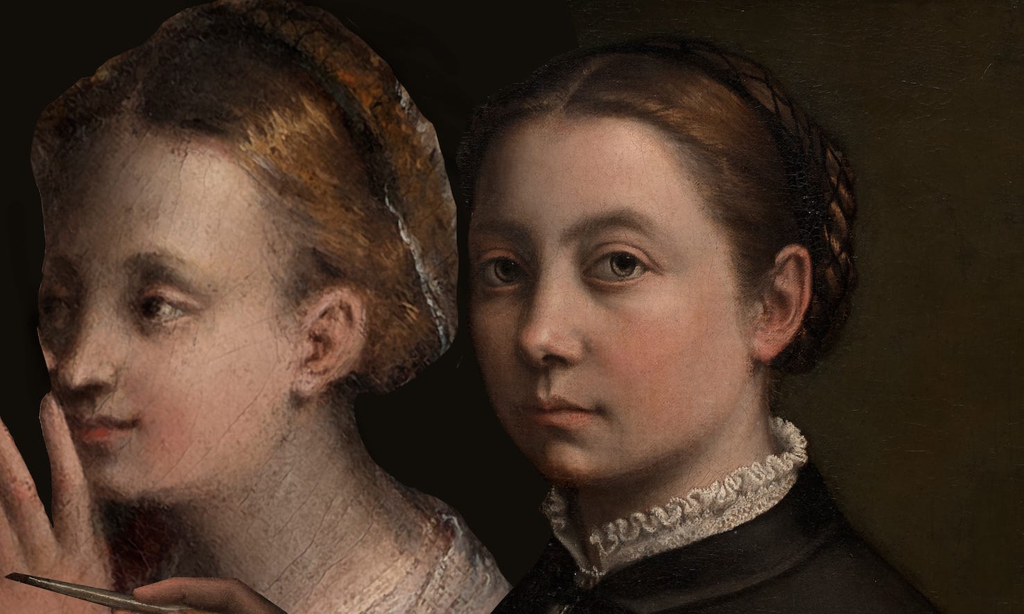 Do painters subconsciously paint themselves into their work?