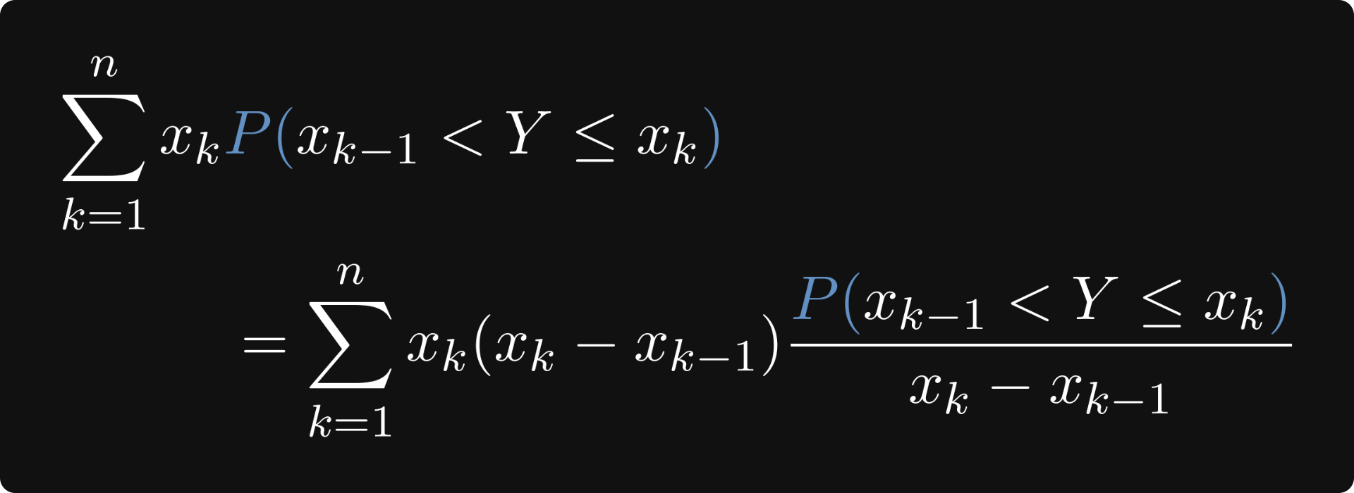 What's the meaning of the expected value?