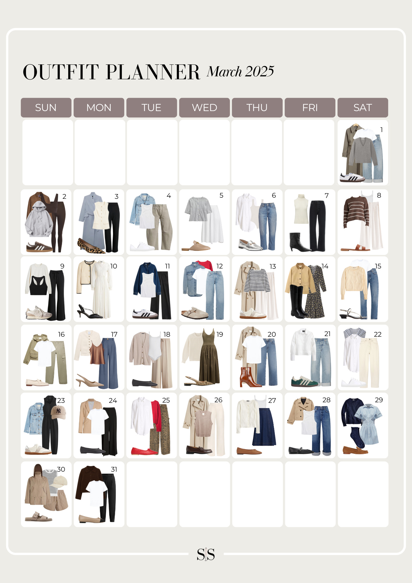 The Outfit Planners Are Back! - by Sarah Hancock