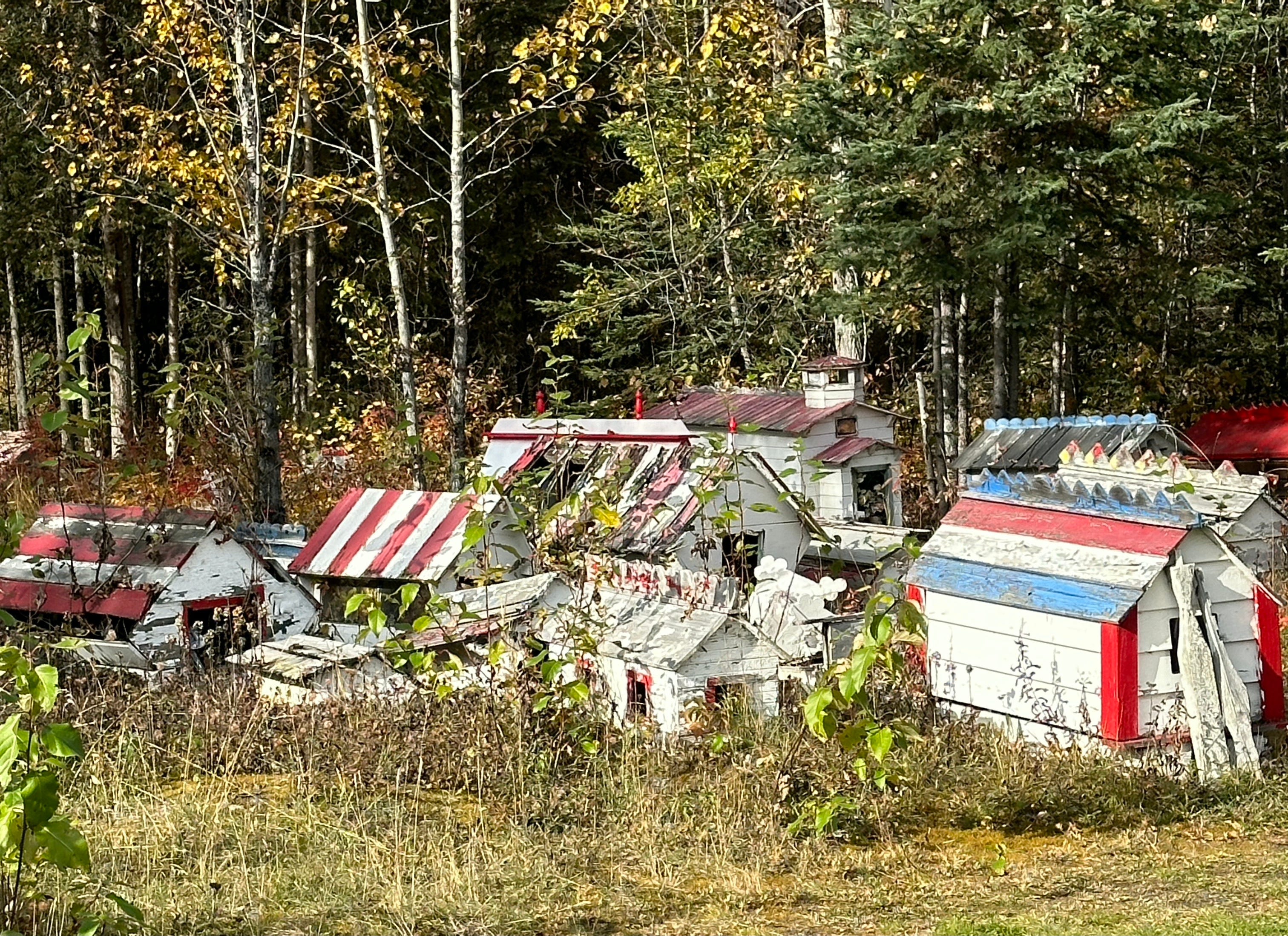 The Eklutna Spirit Houses - by Shane - Alaska Spirit