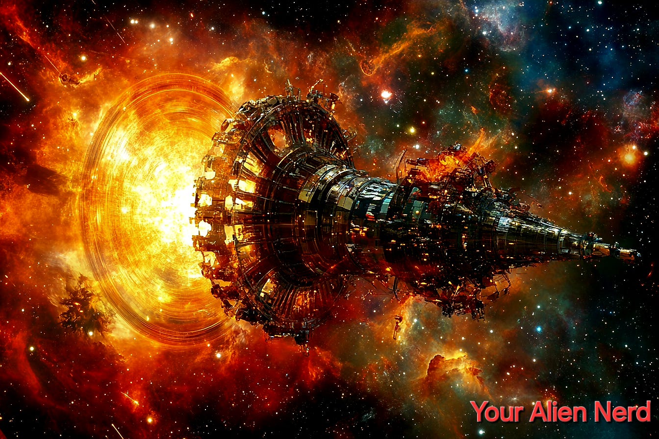 USING A STAR AS A STARSHIP - Alessandra, Your Alien Nerd