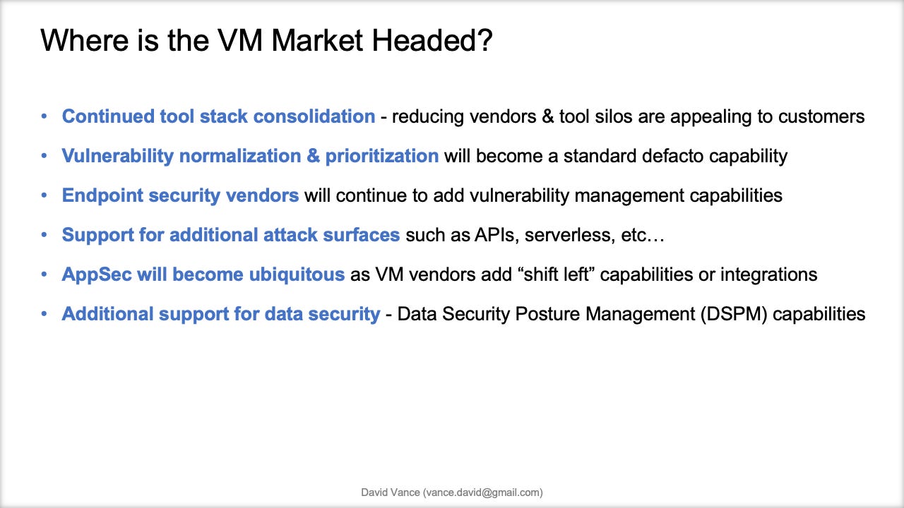 The future of Vulnerability Management - by David Vance
