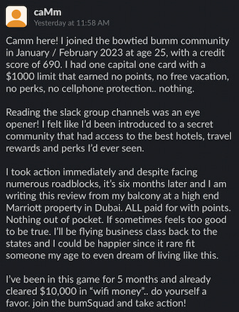 Success Bum Showcase: Camm - BowTied Bum