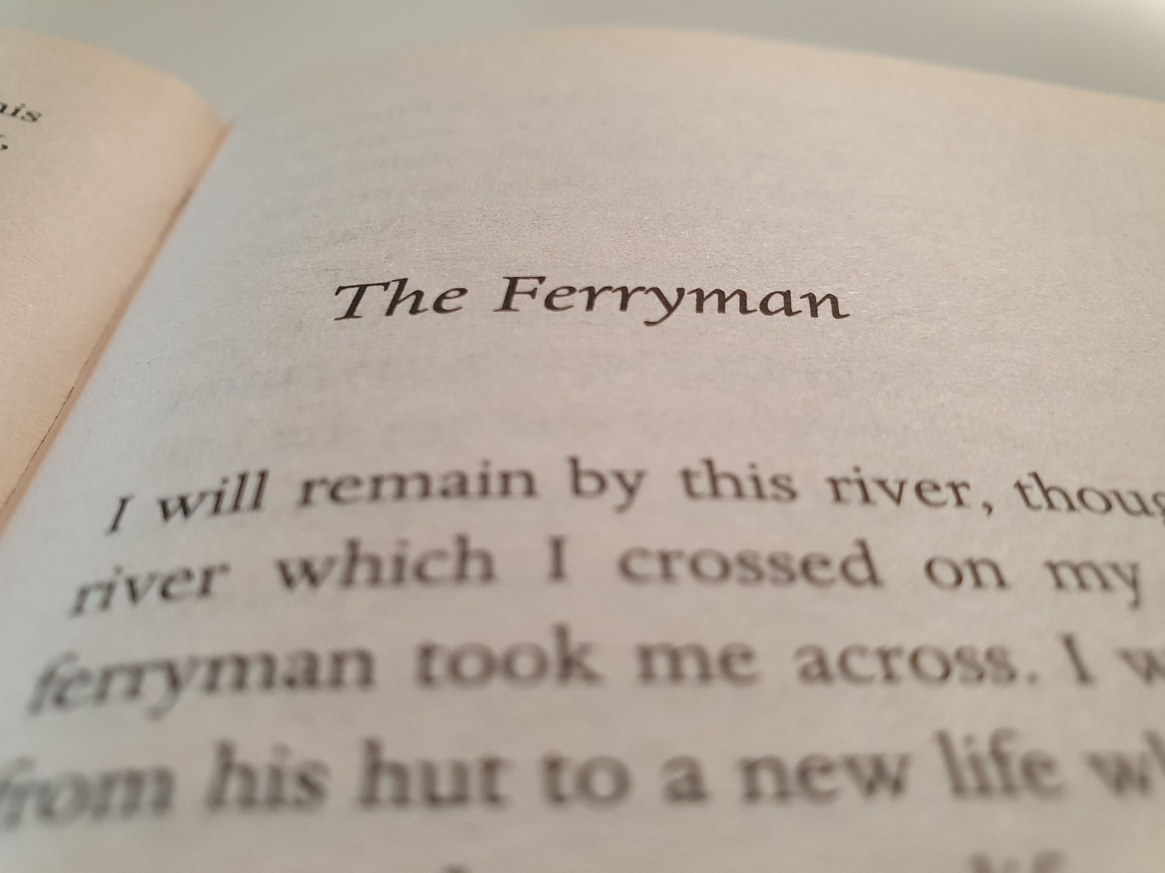 Siddhartha Chapter 9: The Ferryman - by Stephan Joppich