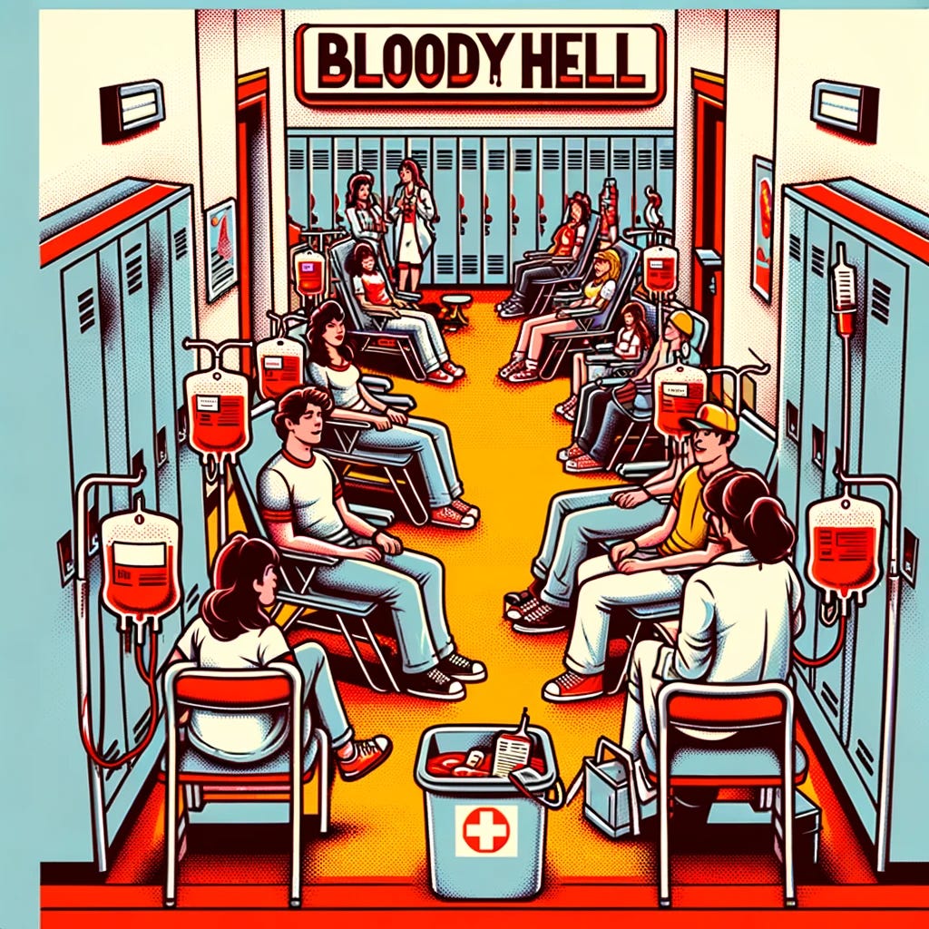 Bloody Hell... Literally - by Brayden Wardrop