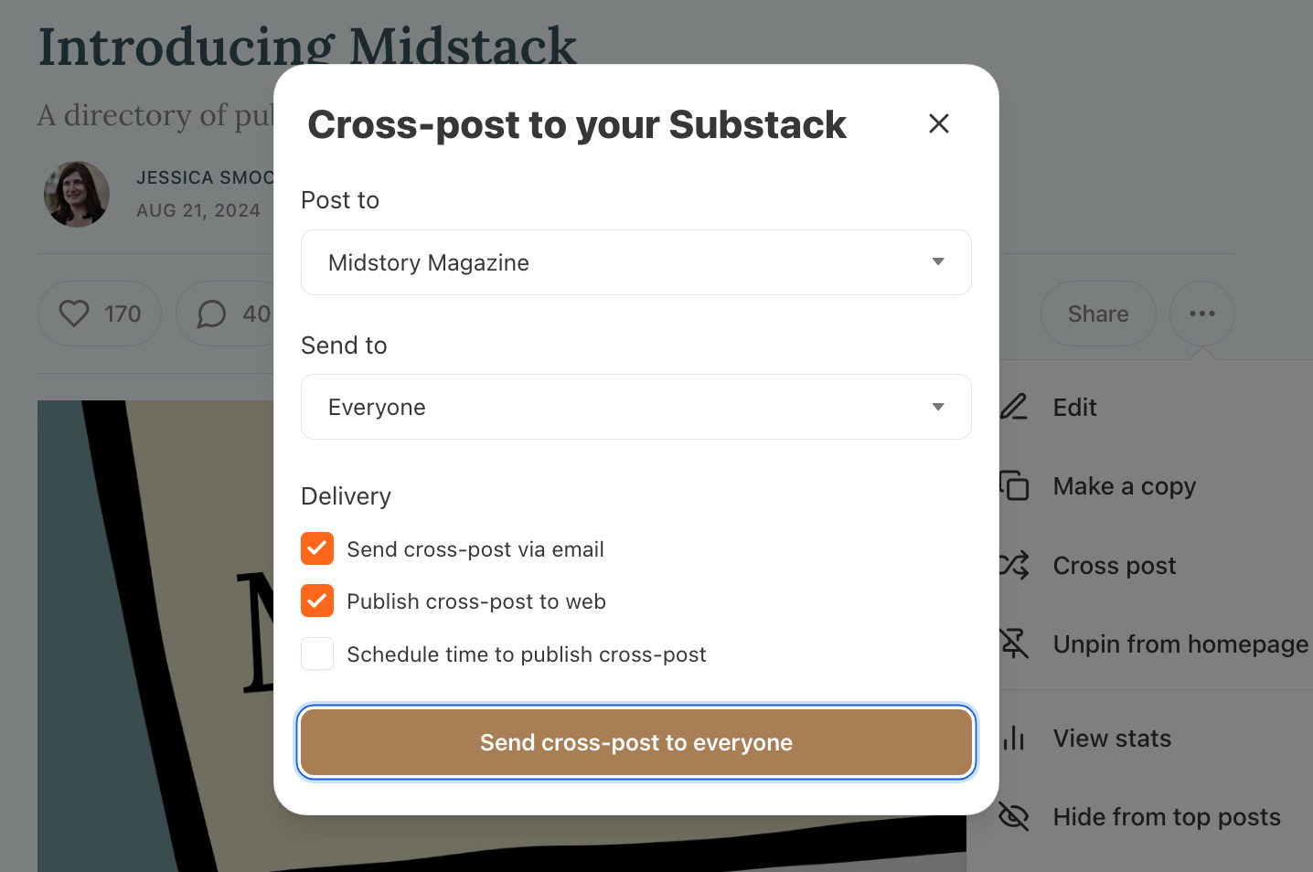 Cross-Posting: Another Way To Collaborate on Substack