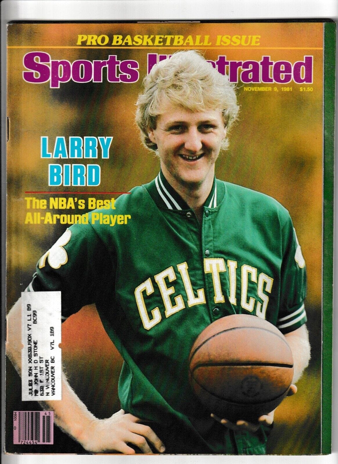 Larry Bird The Legend Of Basketball