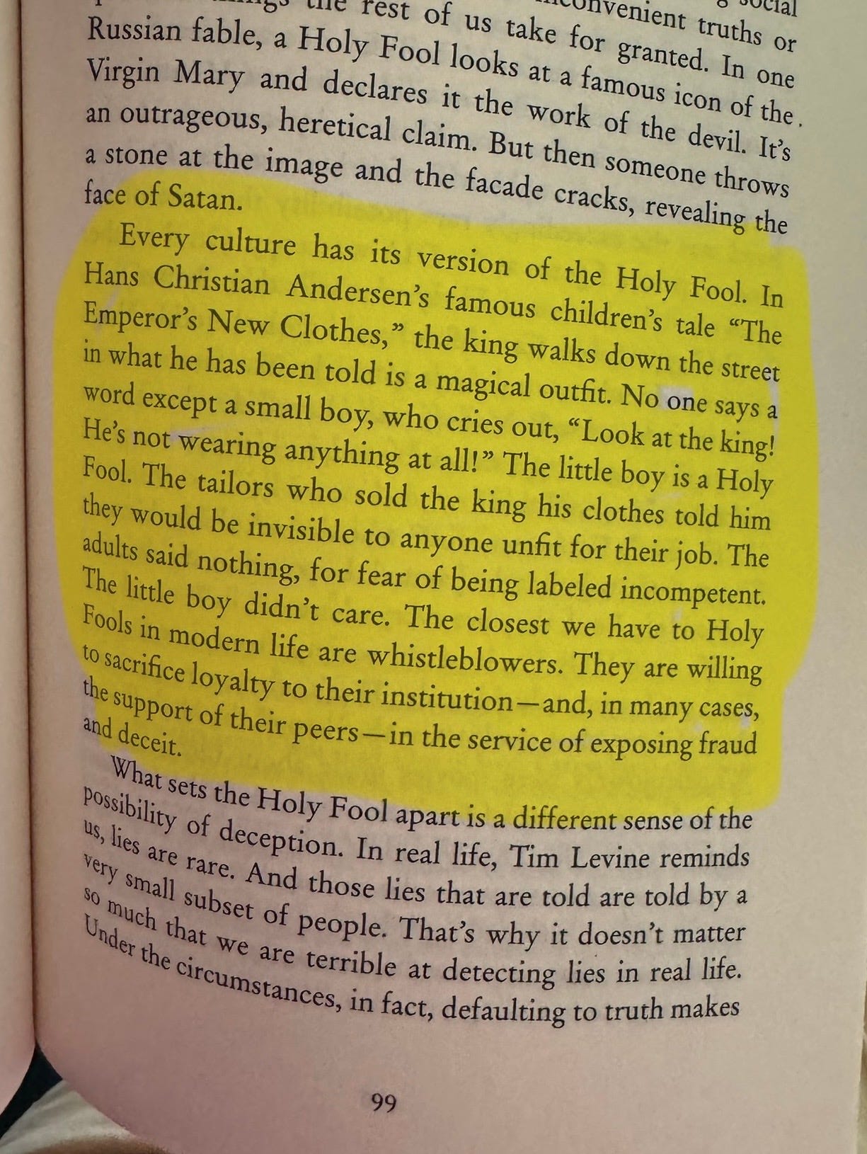 The Holy Fool - by Caroline Hogan - Caroline’s Substack