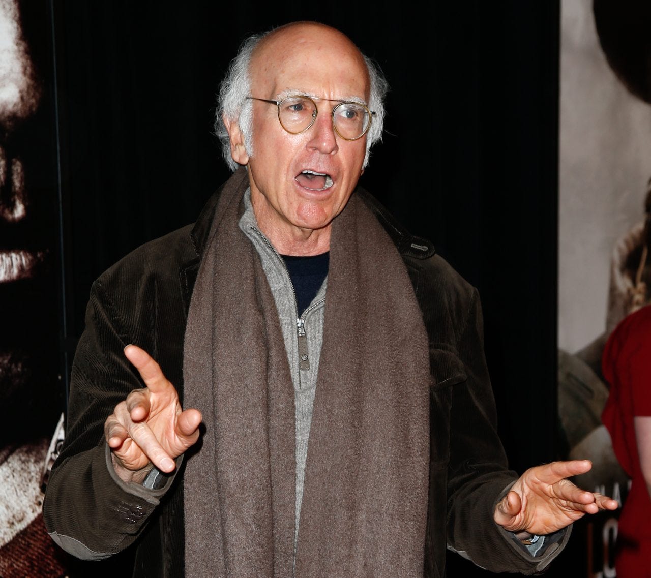 Put in front of a slow-motion camera, Larry David does the most Larry ...