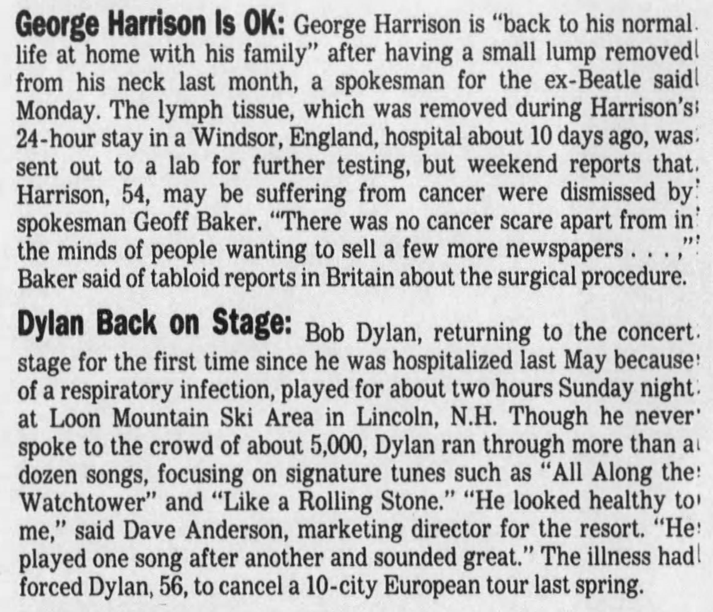 Bob Dylan's Post-Pericarditis Comeback - by Ray Padgett