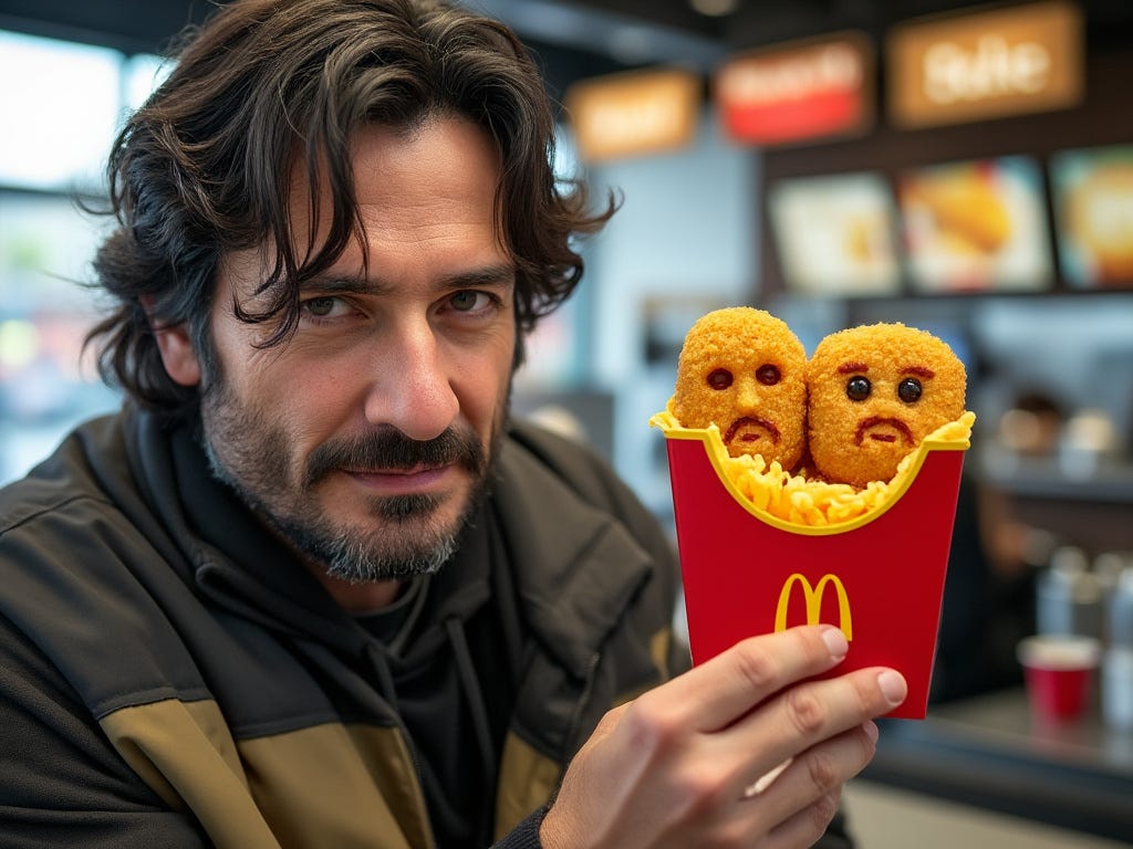 Local Man Finds Miraculous Chicken Nuggets Resembling Jesus and Keanu ...