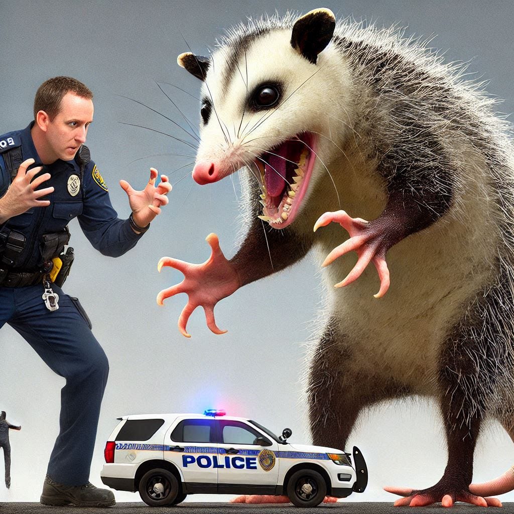 The Night I Went Toe-to-Toe with a Monstrous Possum