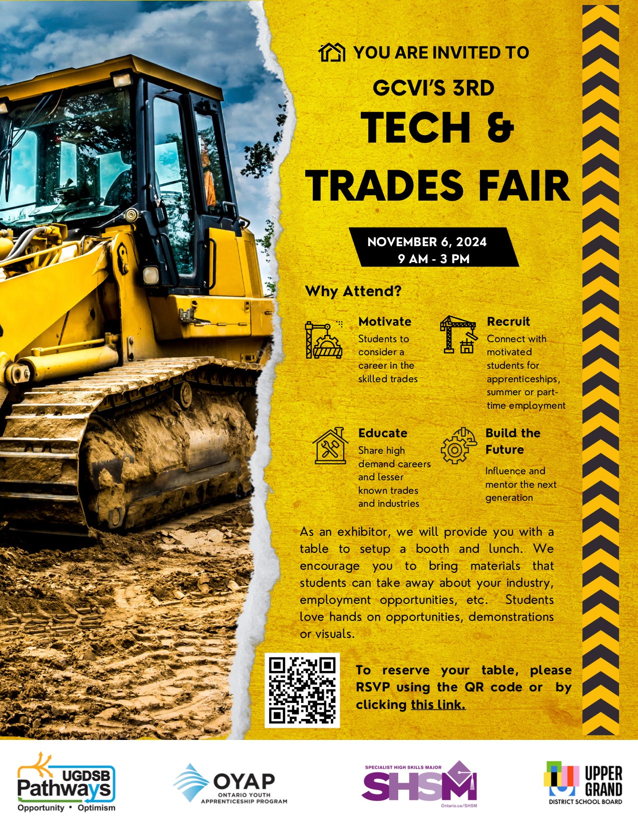 Ep 256 - Tech and Trades Fair at GCVI, Nov 6th 2024