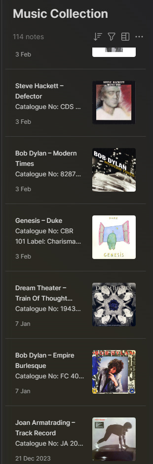 Catalogue your music collection using Evernote + Free Template