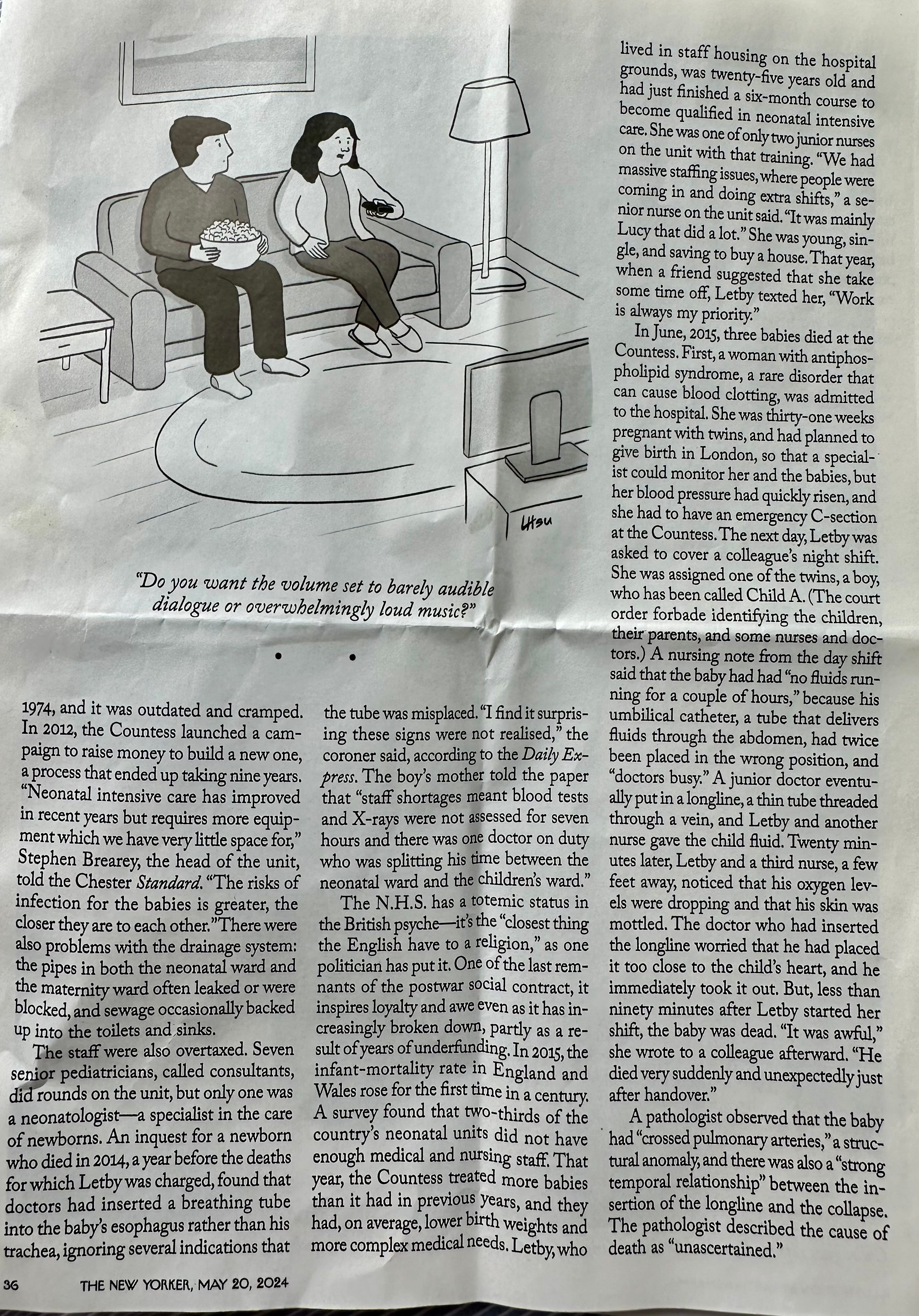 Special Edition: The Lucy Letby New Yorker Article