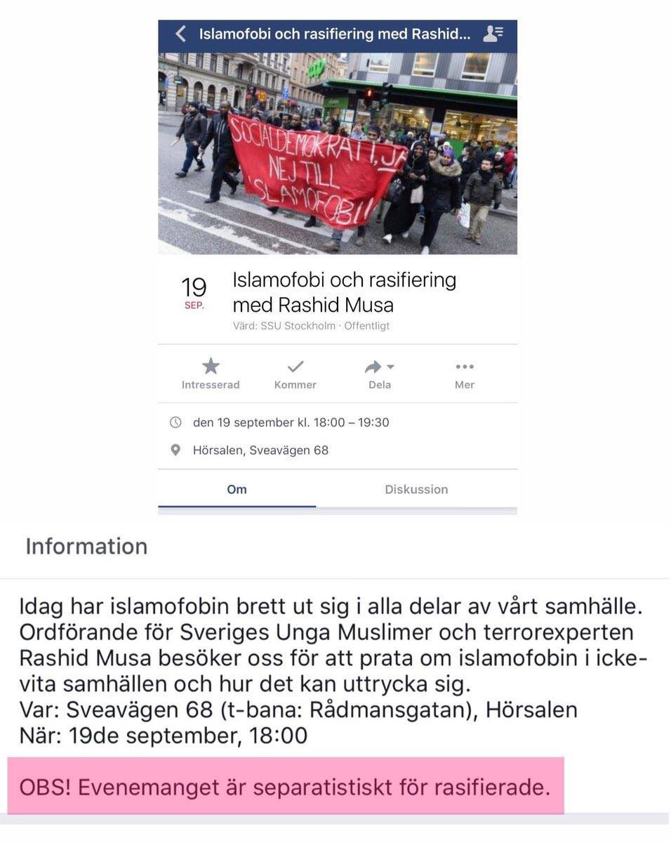 Rashid Musa konfronteras om islamistkopplingarna - lika feg då som nu